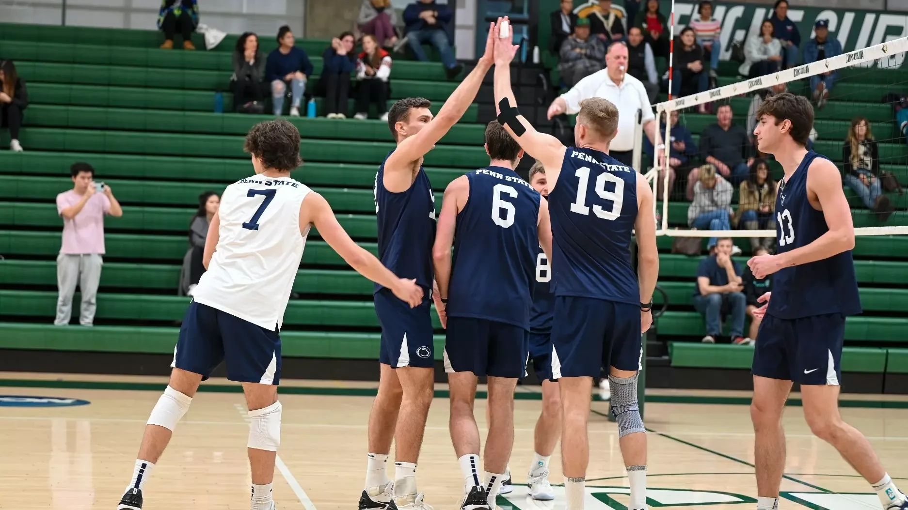No. 3 Men's Volleyball Opens Road Trip with Sweep at Concordia Irvine - Penn State - Official ...