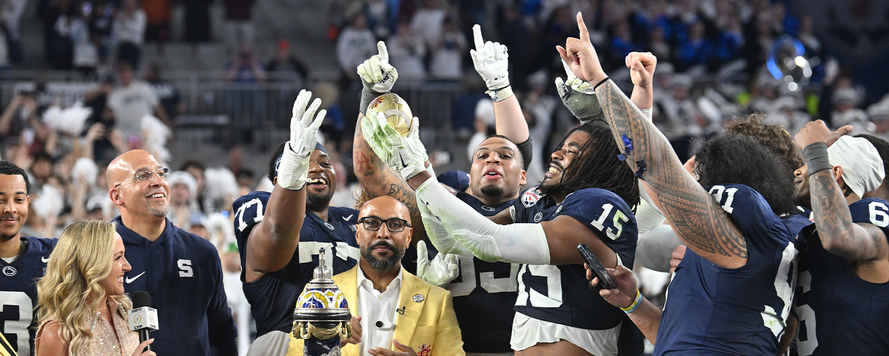 No. 6 Seed Penn State Football Moves On to College Football Playoff Semifinal with 31-14 Fiesta ...