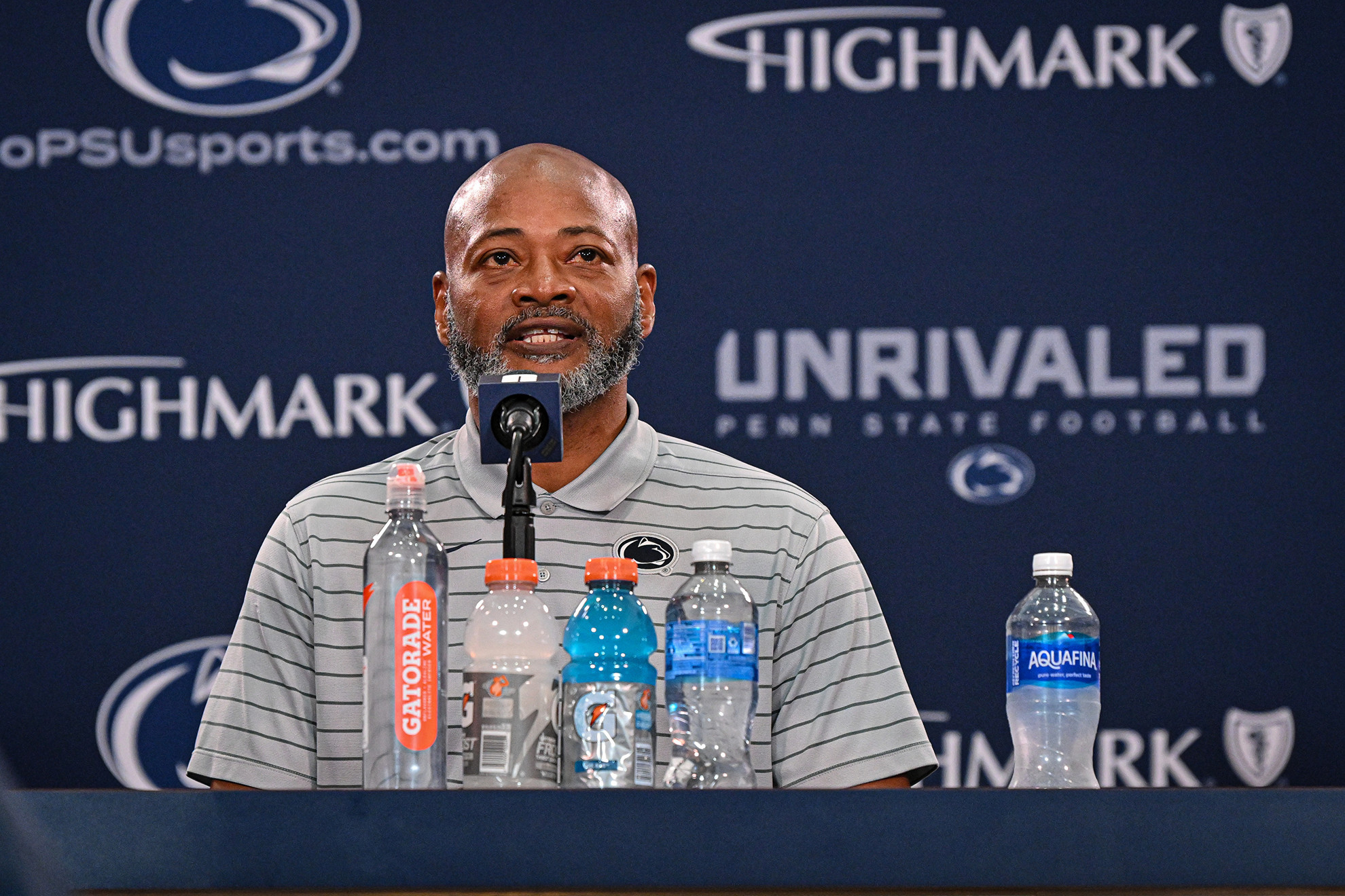 Penn State Football Press Conference Dr. Patrick Kraft and Terry Smith ...