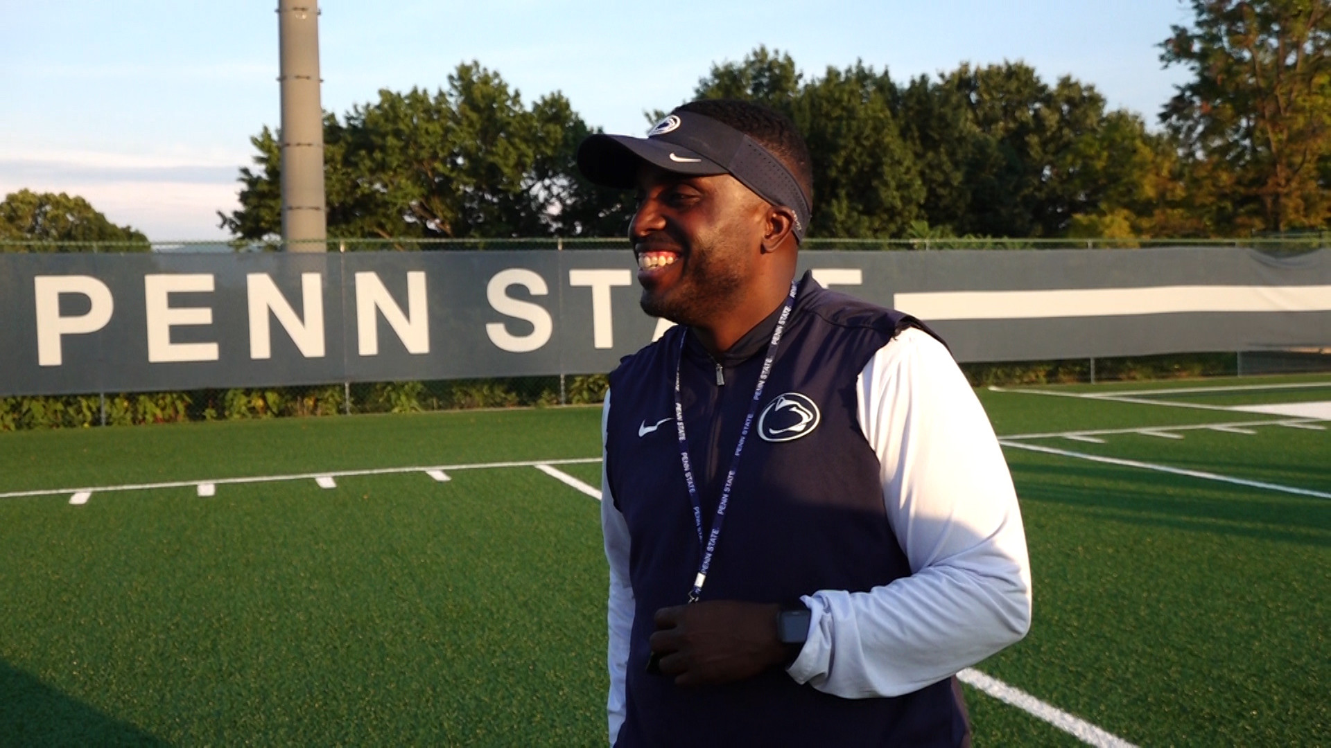 Co-defensive coordinator and safeties coach Tim Banks April 9 PRESS ...