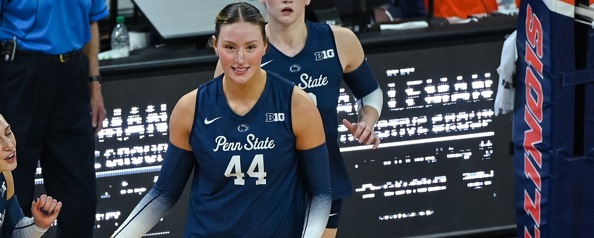 No. 25 Women's Volleyball Gets B1G Win at Illinois - Penn State ...