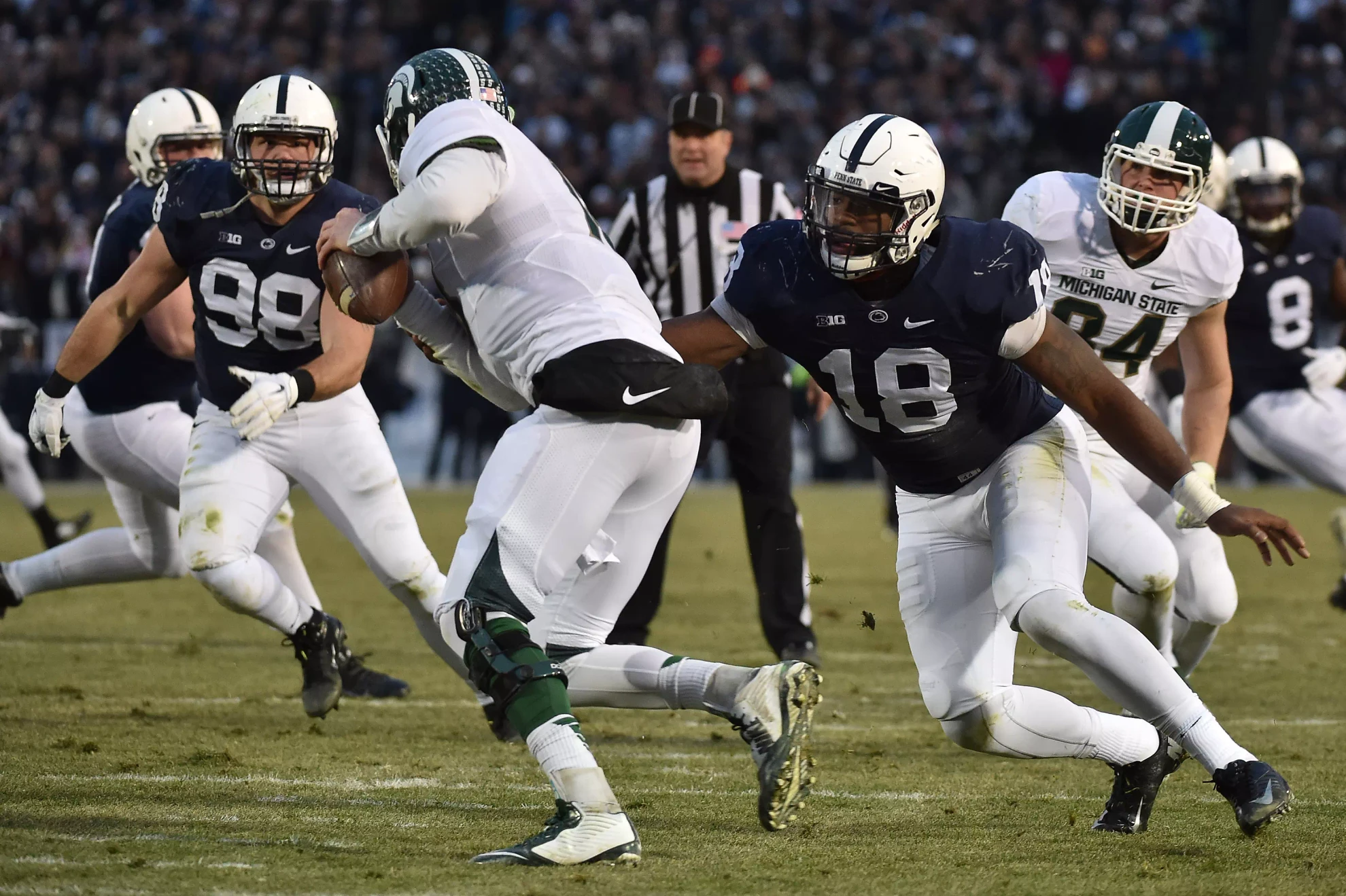 Deion Barnes to Forgo Final Year of Eligibility - Penn State - Official ...