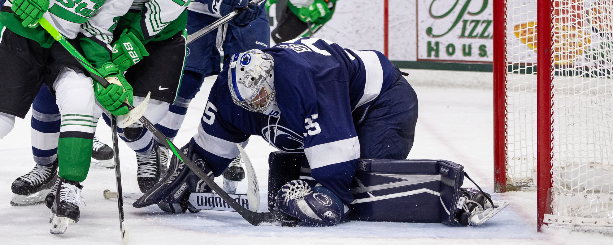No. 18 Men's Hockey Defeats No. 1 Michigan State in Shootout Thriller ...