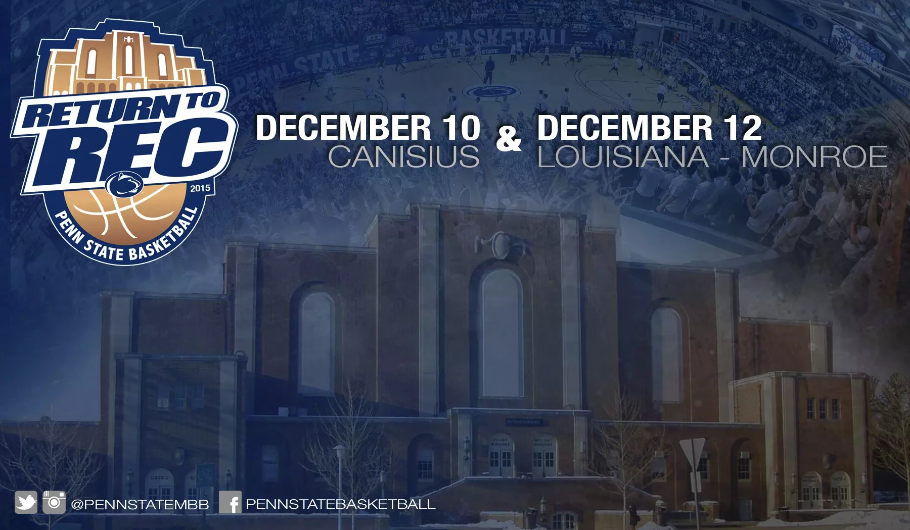 Rec Hall Games Highlight Men's Basketball Non-Conference Schedule ...