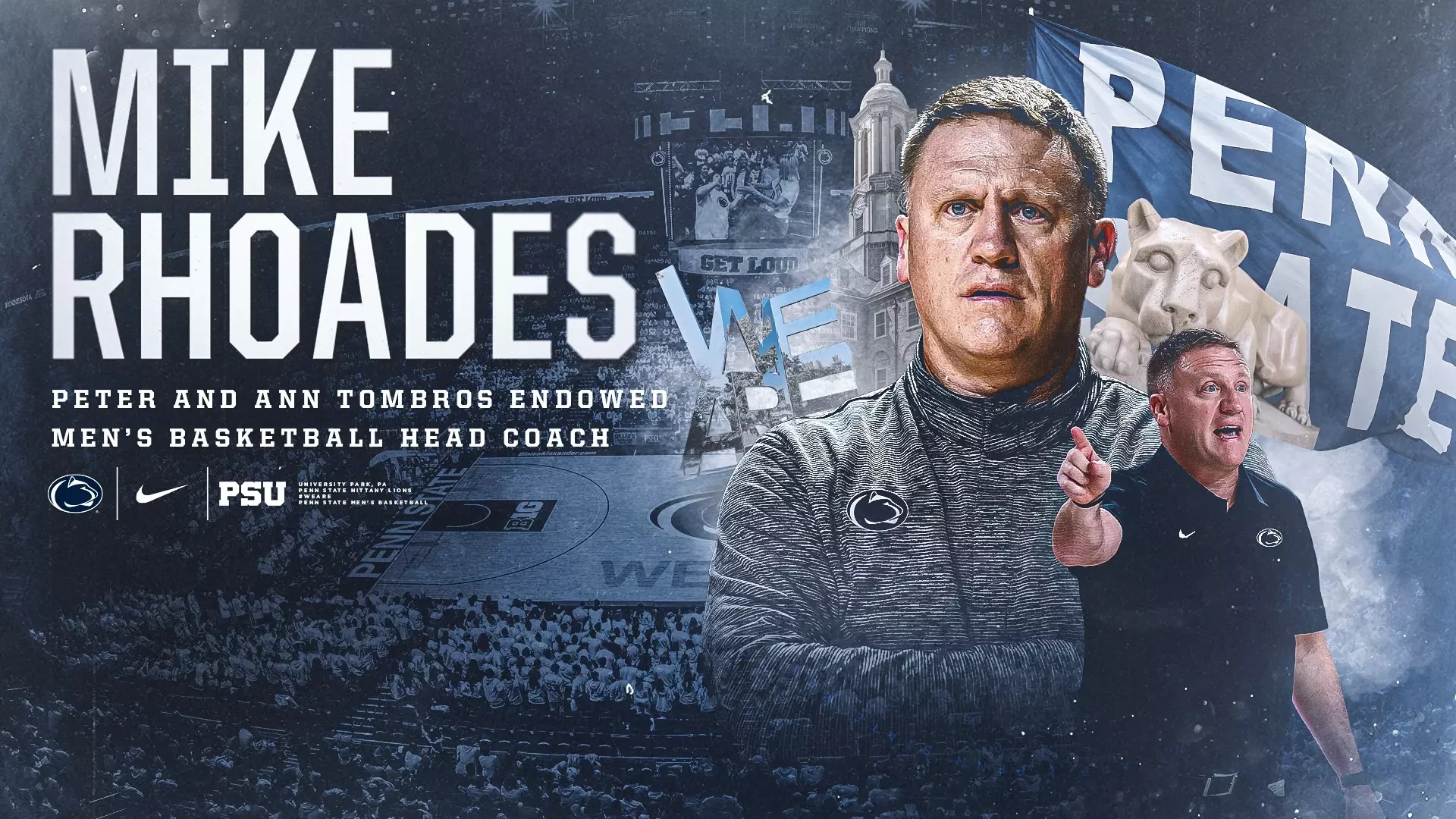 Mike Rhoades Named Men’s Basketball Head Coach - Penn State - Official ...