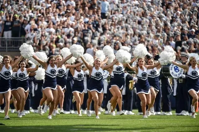 Cheerleading Posts Strong Finishes, Draws Accolades - Penn State ...