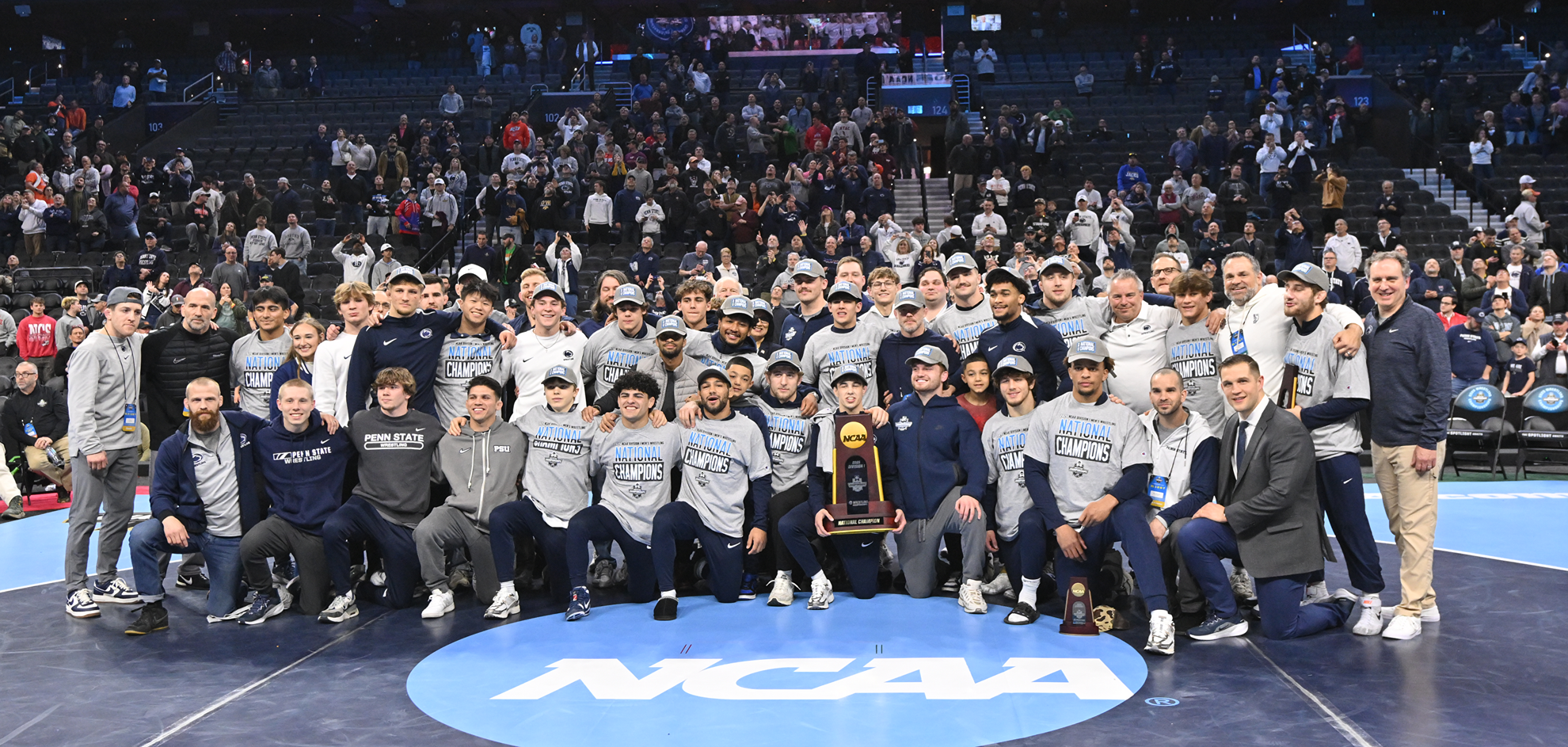 National Champion Penn State Crowns Two Individual Titlists to Close ...