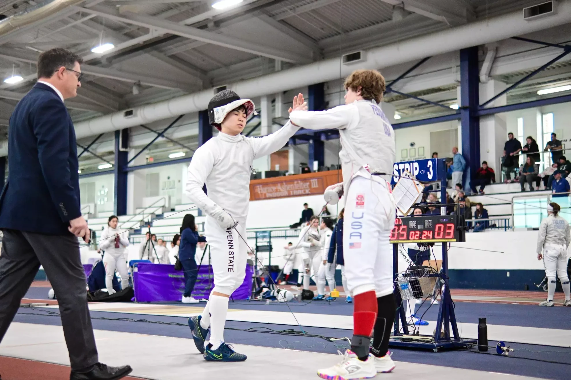 Fencing Sends Two to Charlotte to Compete in Junior Olympics - Penn ...