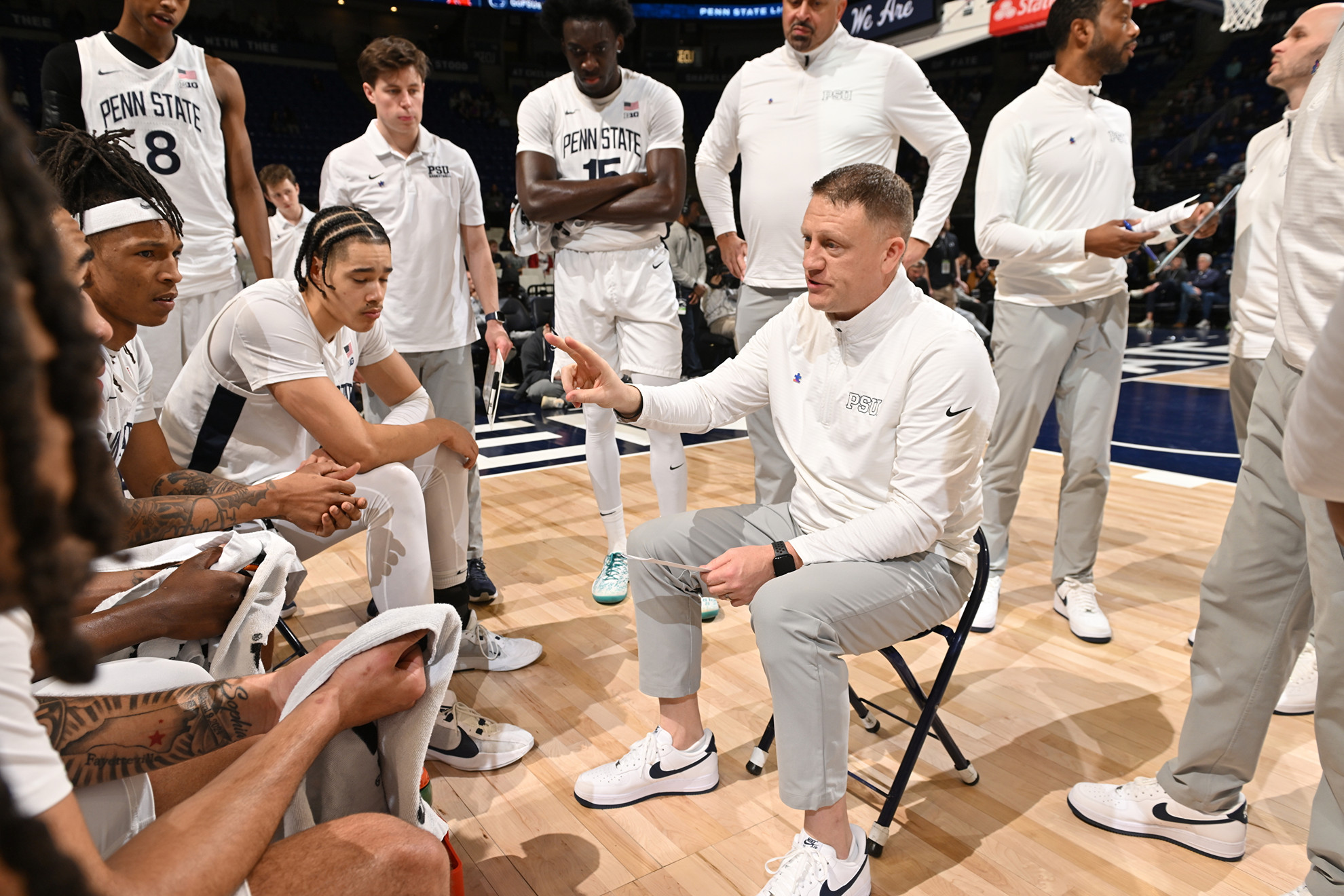 Head Coach Mike Rhoades Postgame Press Conference - vs. Nebraska - 2/19 ...