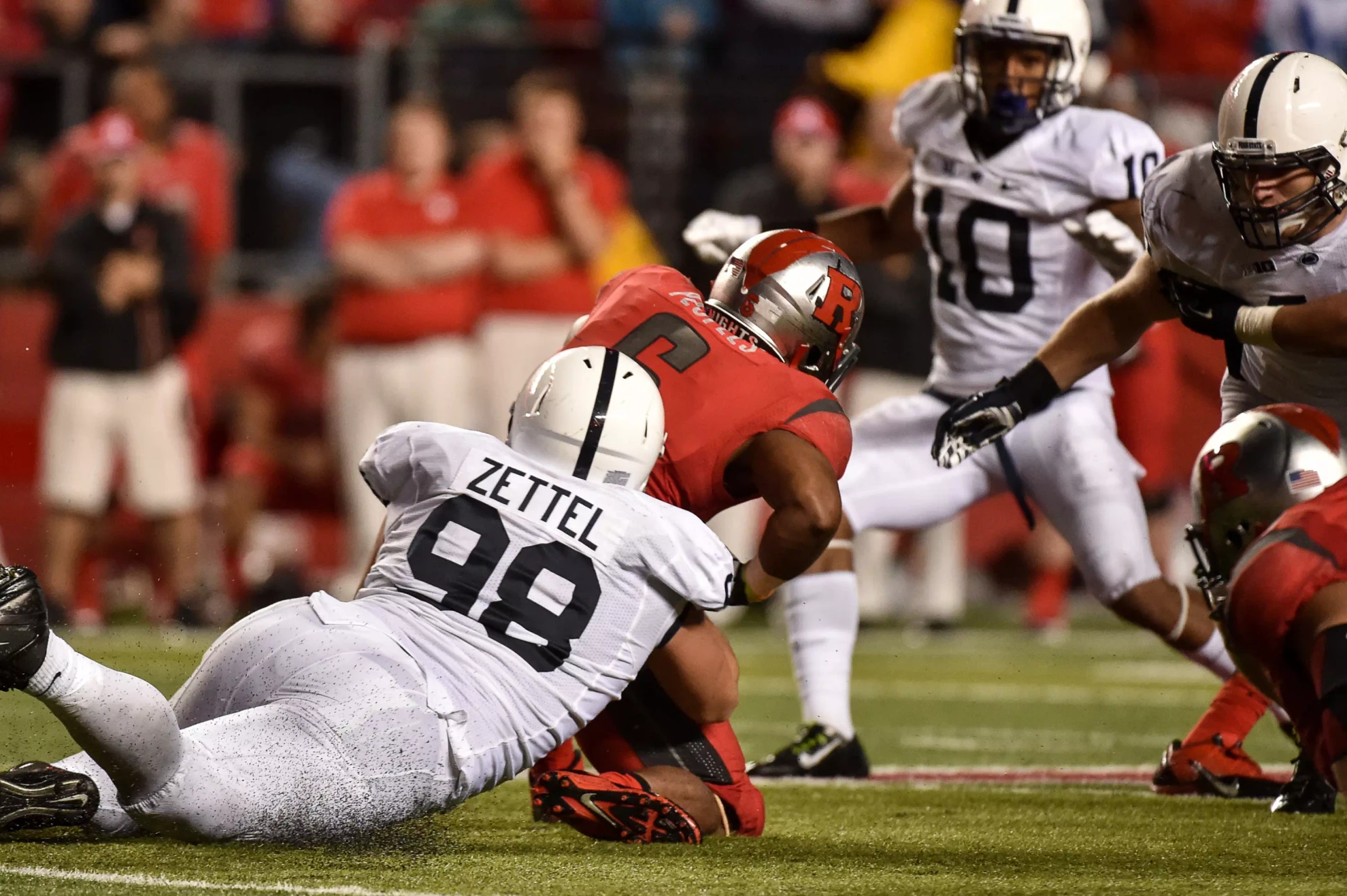 Anthony Zettel Named Ironman of the Game - Penn State - Official ...