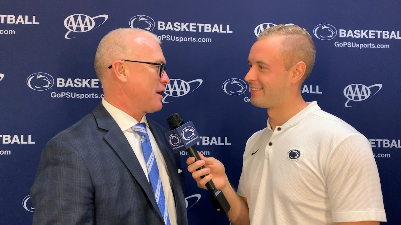 One-on-one with Patrick Chambers CCSU Postgame - Penn State - Official ...