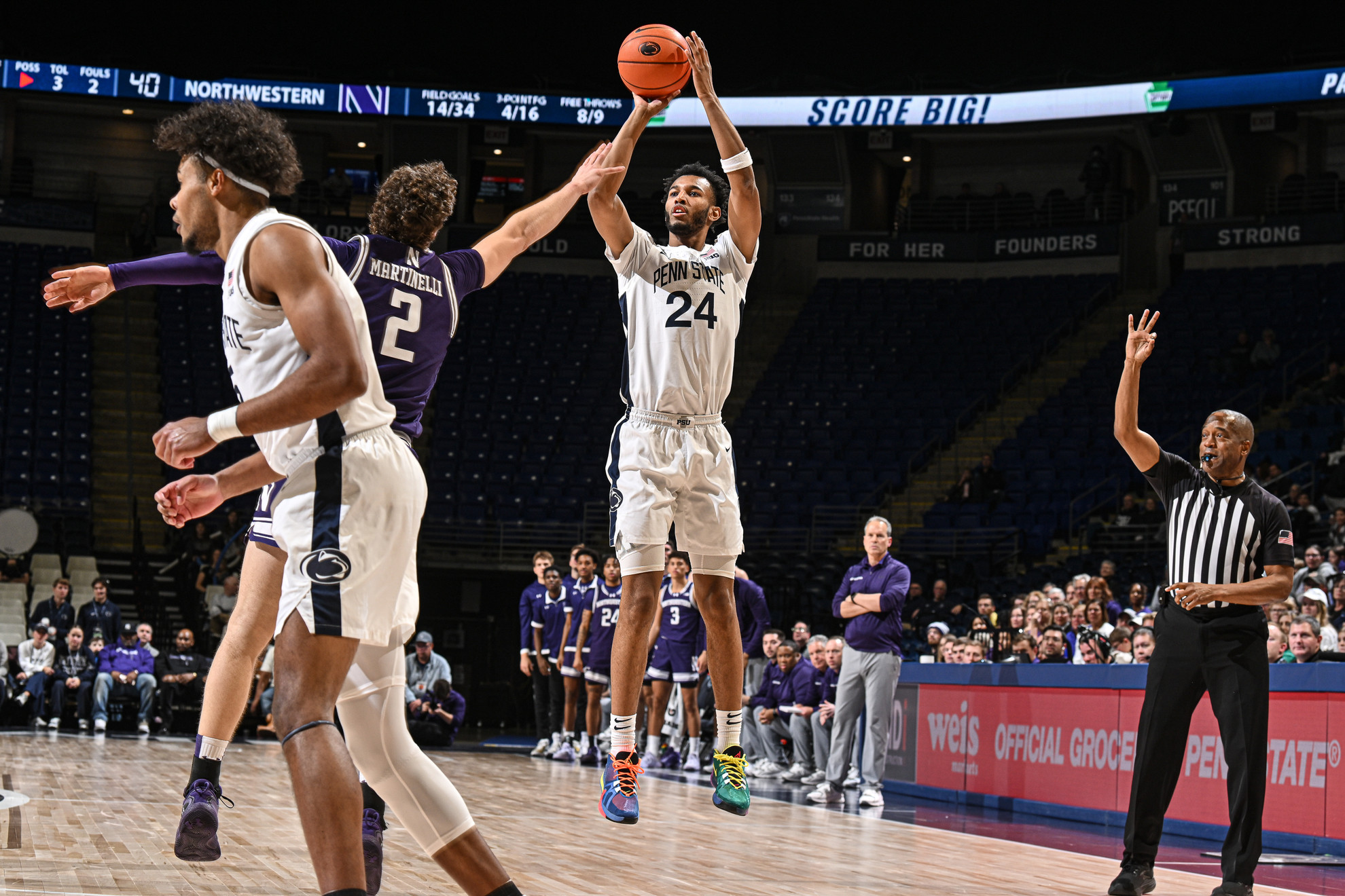 Men s Basketball vs Northwestern 1 2 25 Penn State Official Athletics Website