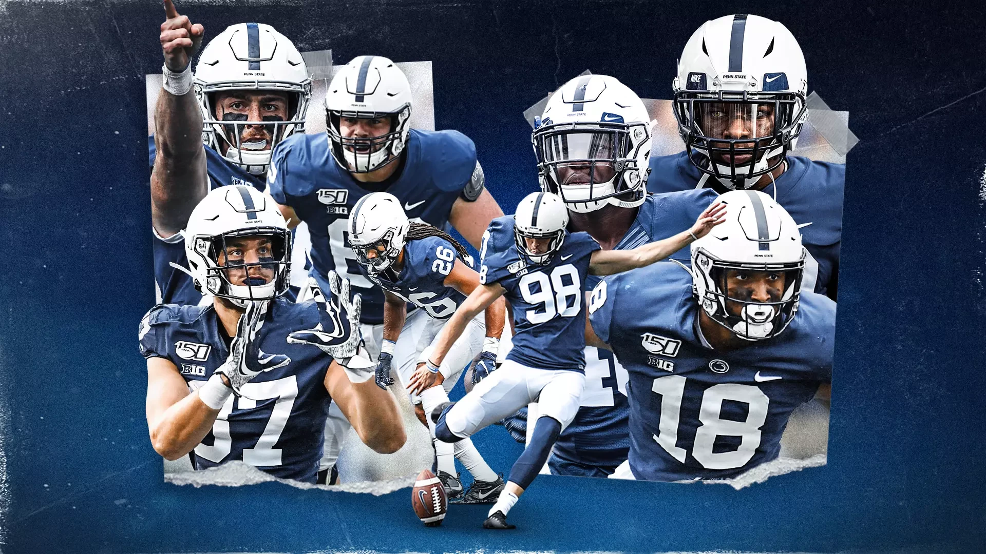 Football Names 2020 Captains - Penn State - Official Athletics Website