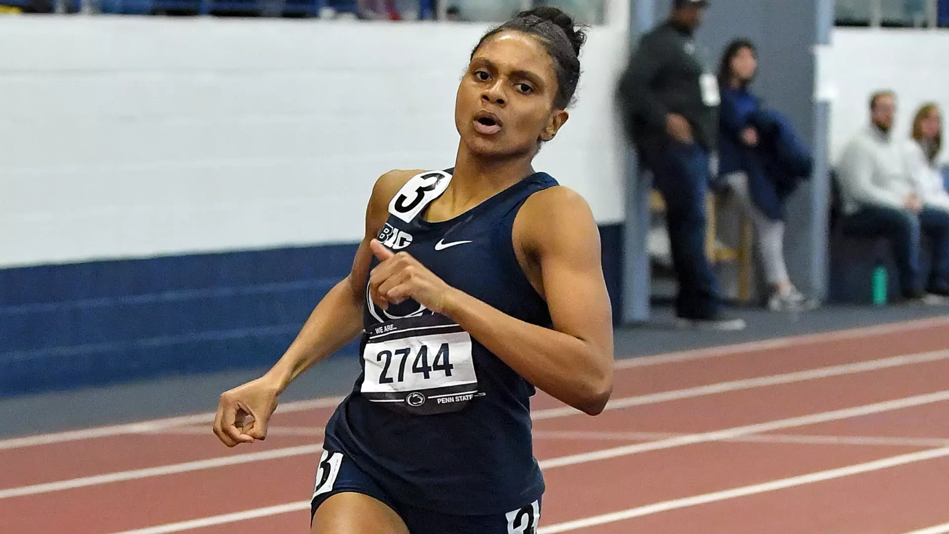 Rivers Sets 1,000-Meter Run Collegiate Record - Penn State - Official ...