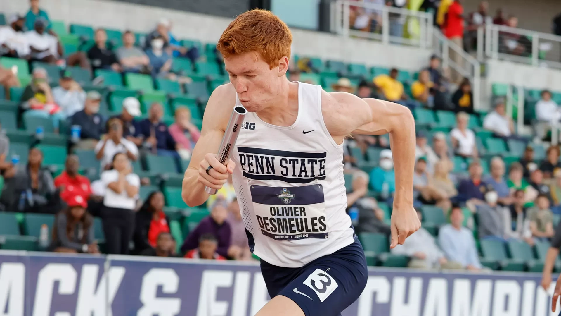 Desmeules Earns Big Ten Indoor Track Athlete of the Week Honors - Penn ...