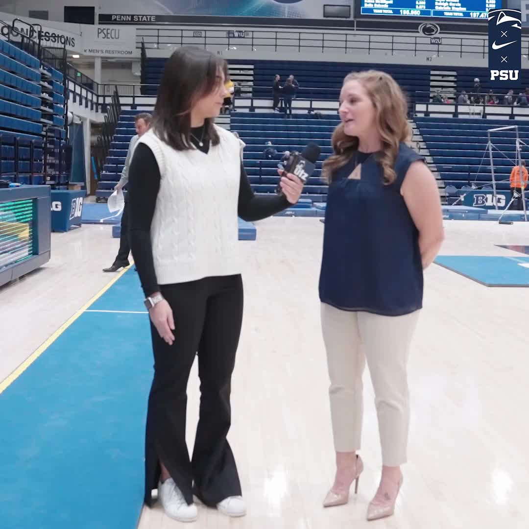 Women's Gymnastics Post-Meet Interview 1/19/24 - Head Coach Sarah Brown ...