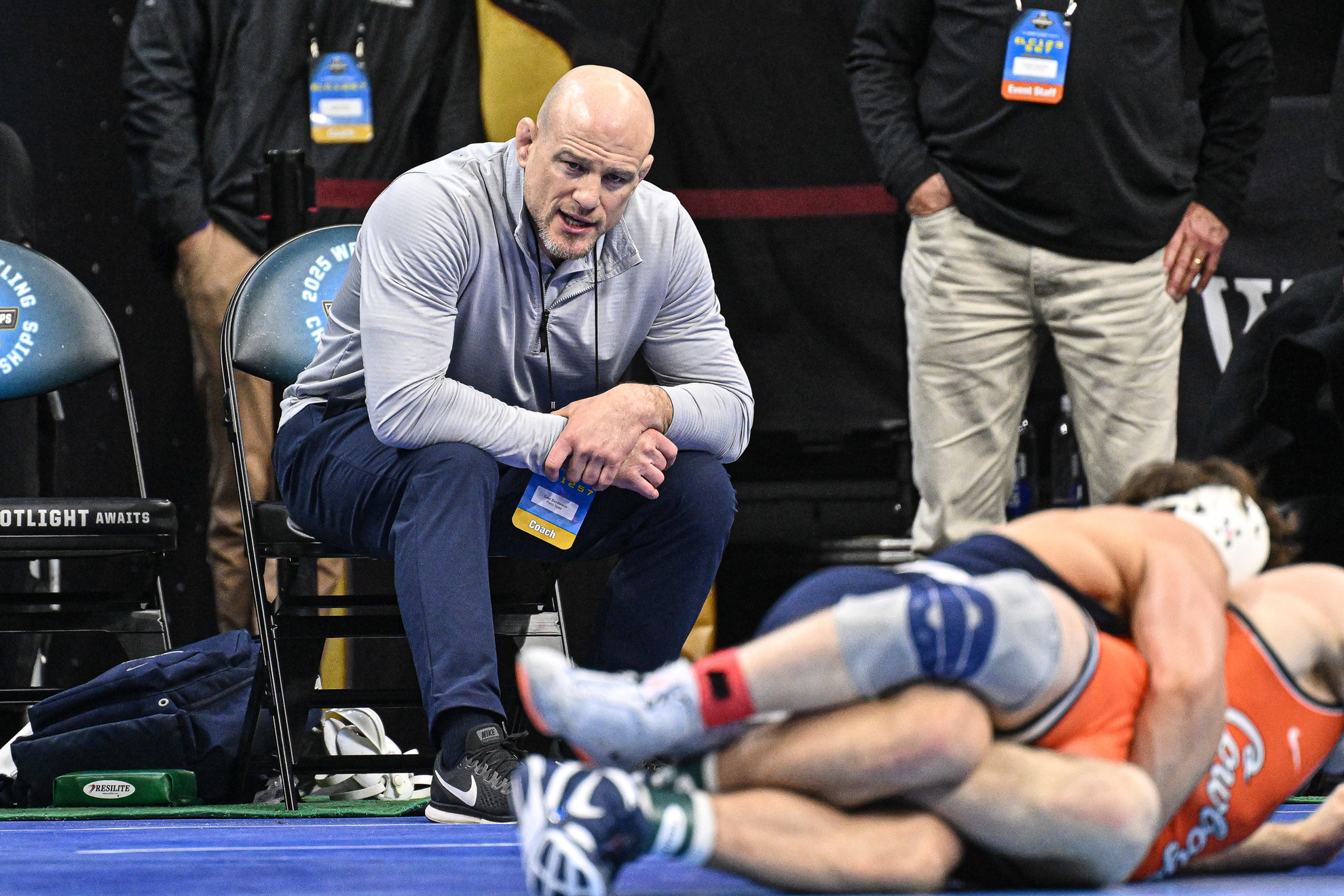 POST-DUAL PRESSER: Penn State Wrestling's Cael Sanderson, Marcus Blaze ...