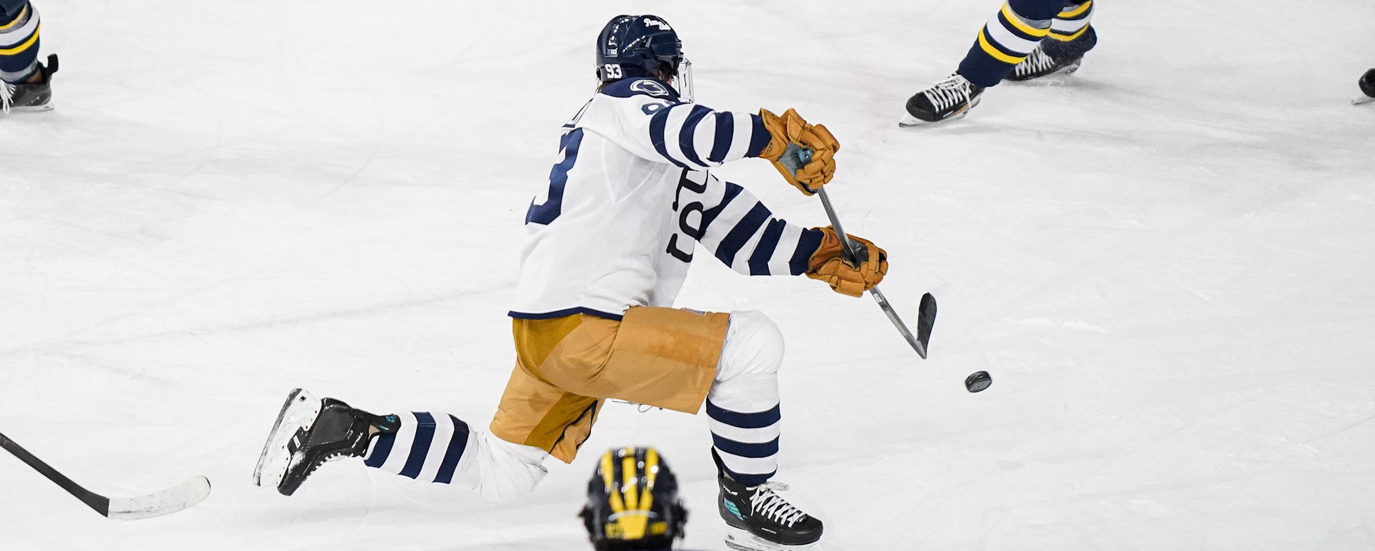 No. 5 Men's Hockey Falls to No. 2 Michigan, 7-1 - Penn State - Official ...