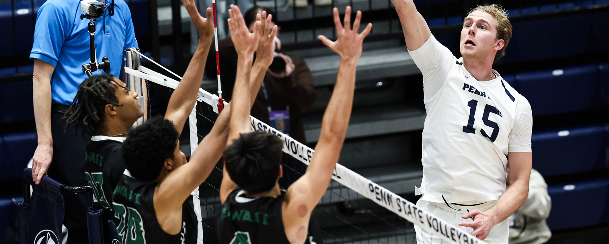 No. 3 Hawai'i Tops Men's Volleyball in First Trip to Rec Hall Since ...