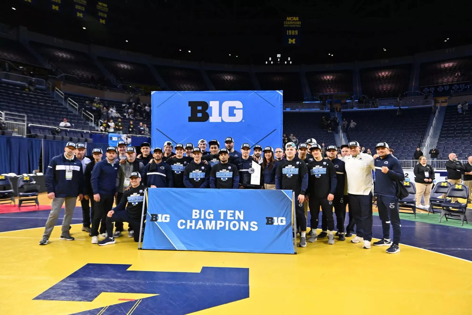 Penn State Wrestling Wins Big Ten Championship - Penn State - Official ...