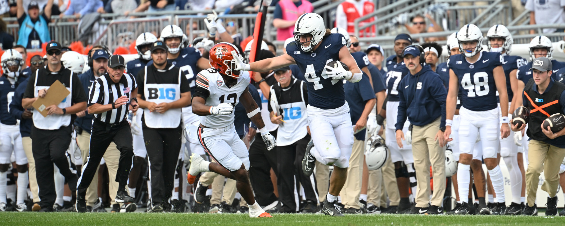 No. 8 Penn State Football Defeats Bowling Green, 34-27 - Penn State ...