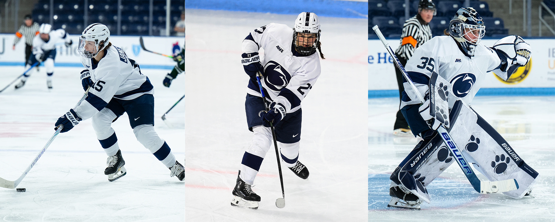 Women's Ice Hockey Trio Earns AHA Weekly Awards - Penn State - Official ...