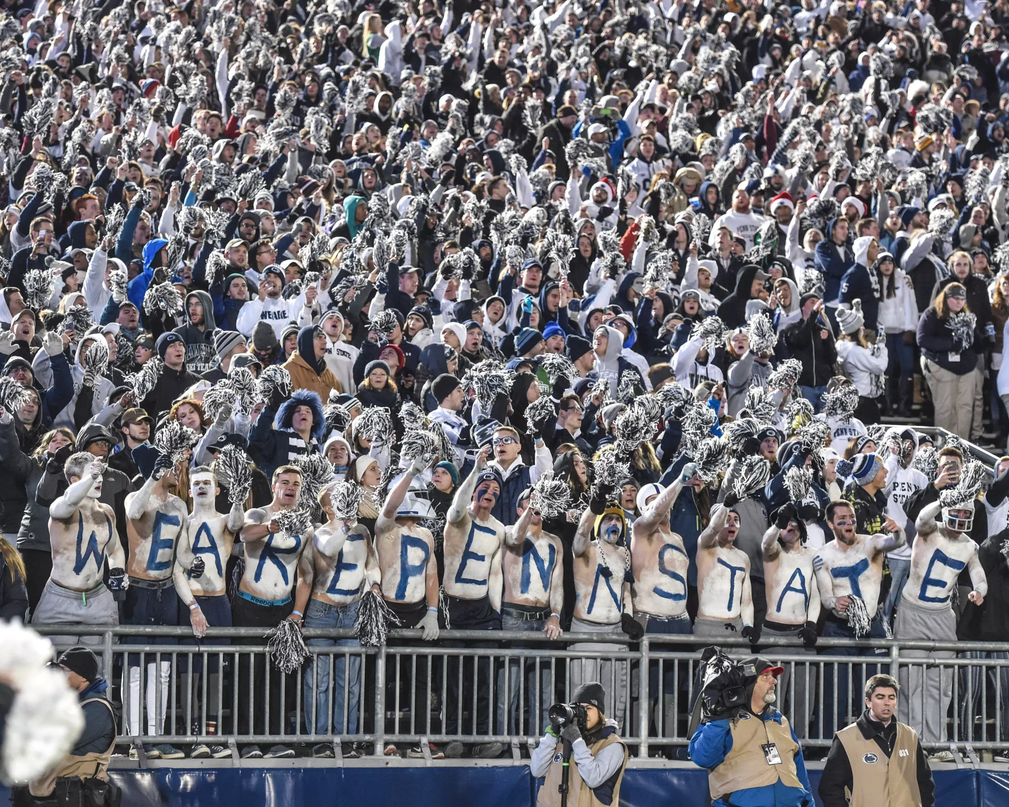 Another Unrivaled Sellout for FB Student Section - Penn State ...