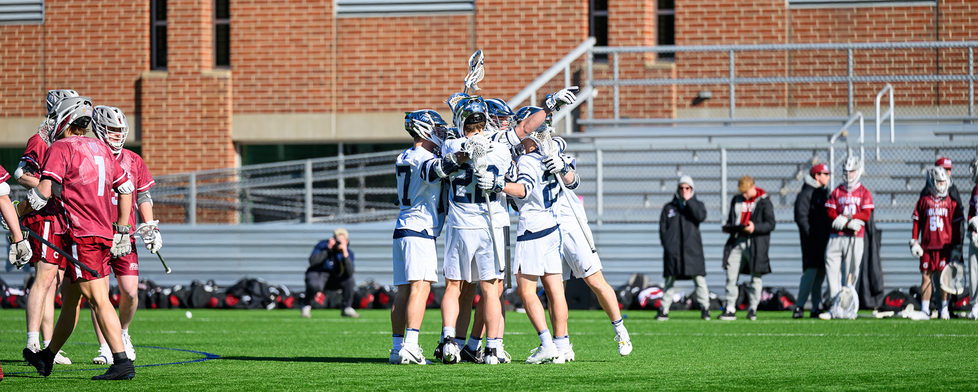 No. 12 Men's Lacrosse Opens 2025 Season with 14-9 Victory Over Colgate ...