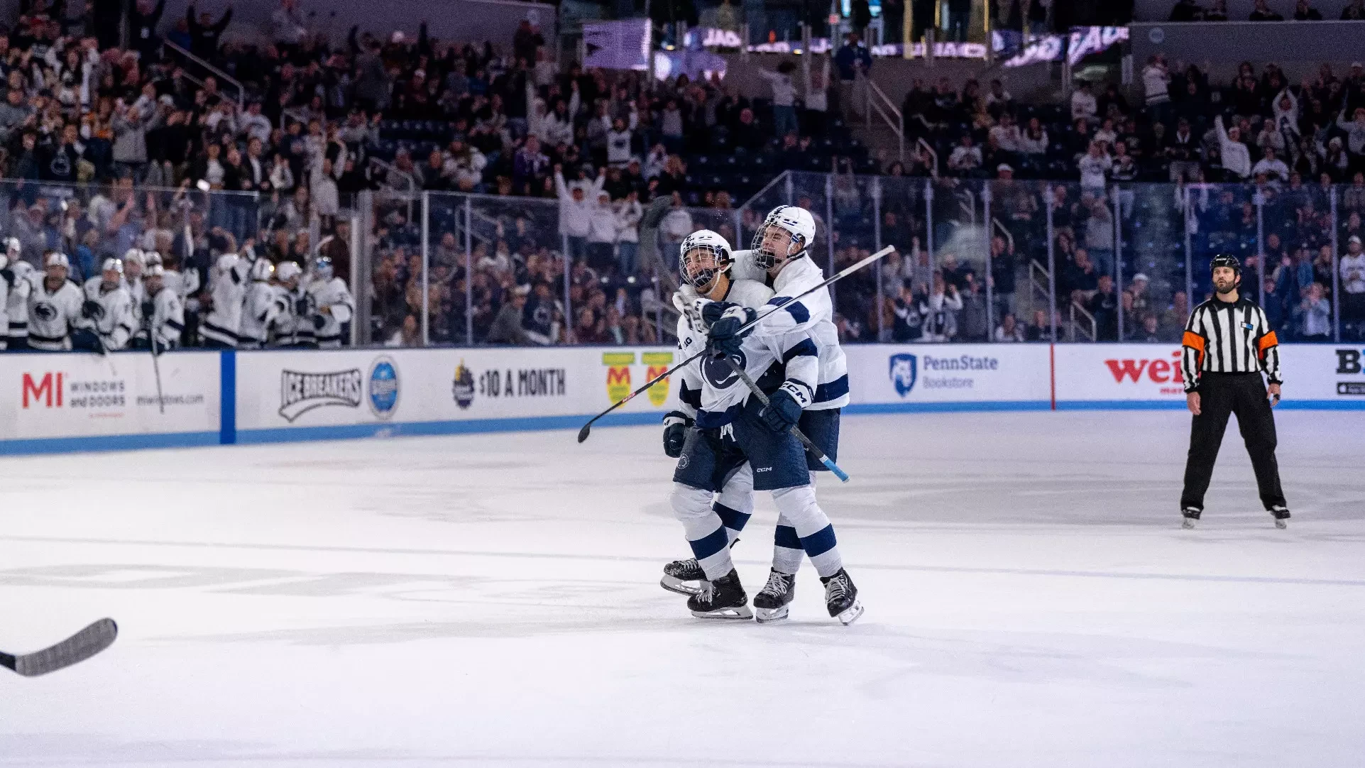 Newcomers Lead Comeback as No. 12 Men's Hockey Defeats AIC, 3-2 - Penn ...