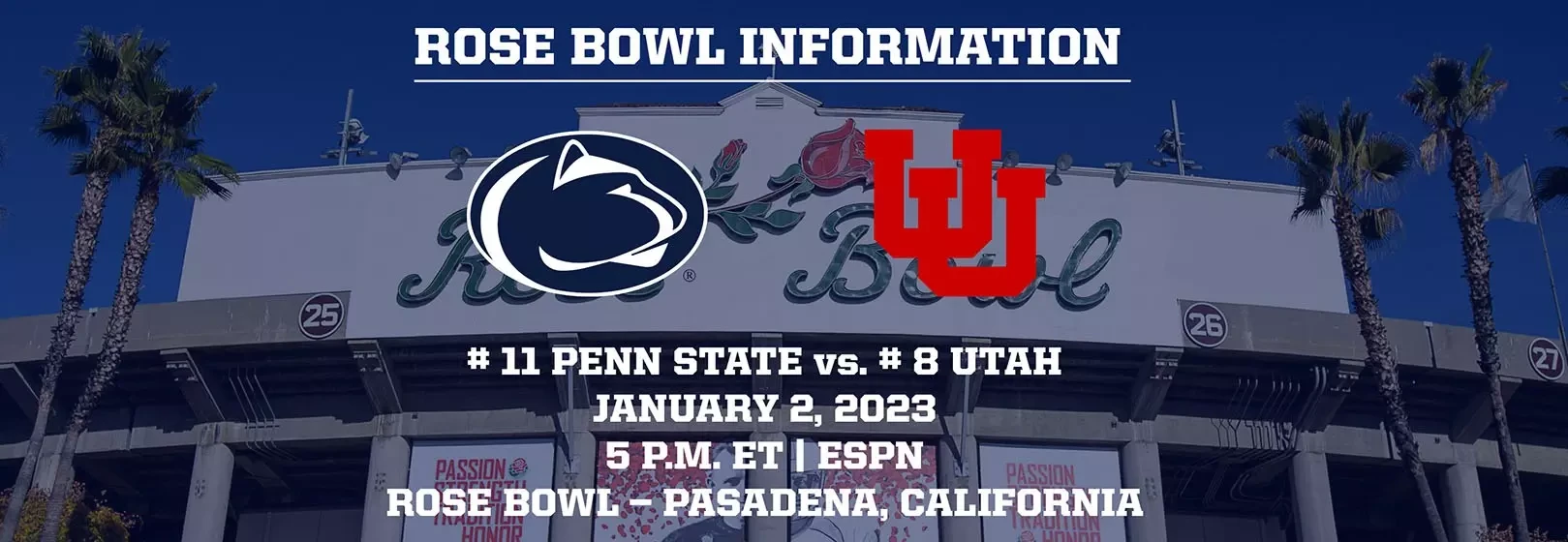 Penn State is Rose Bowl Bound! - Penn State - Official Athletics Website