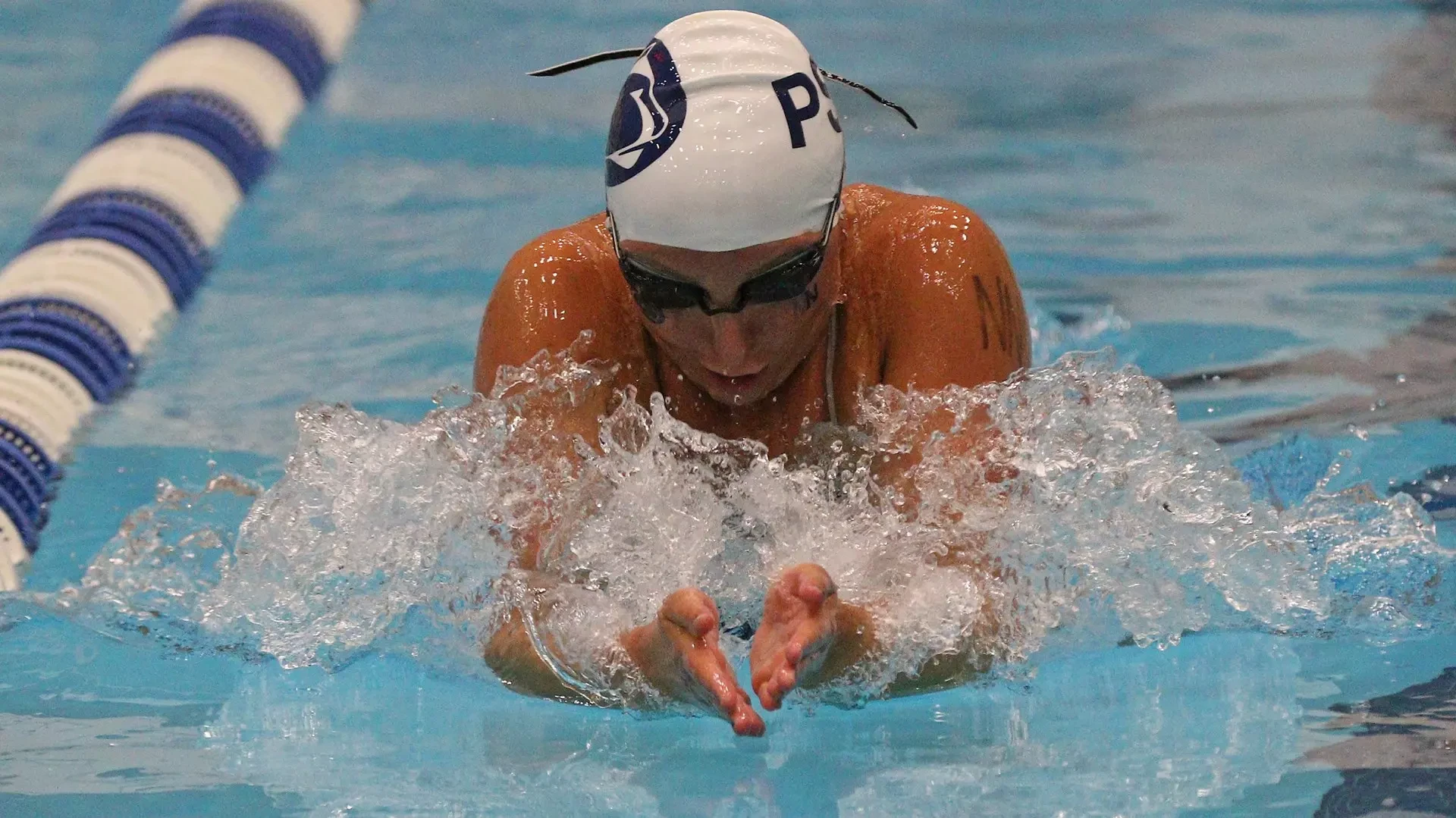 Women's Swimming & Diving Compete in Blue and White Meet - Penn State ...