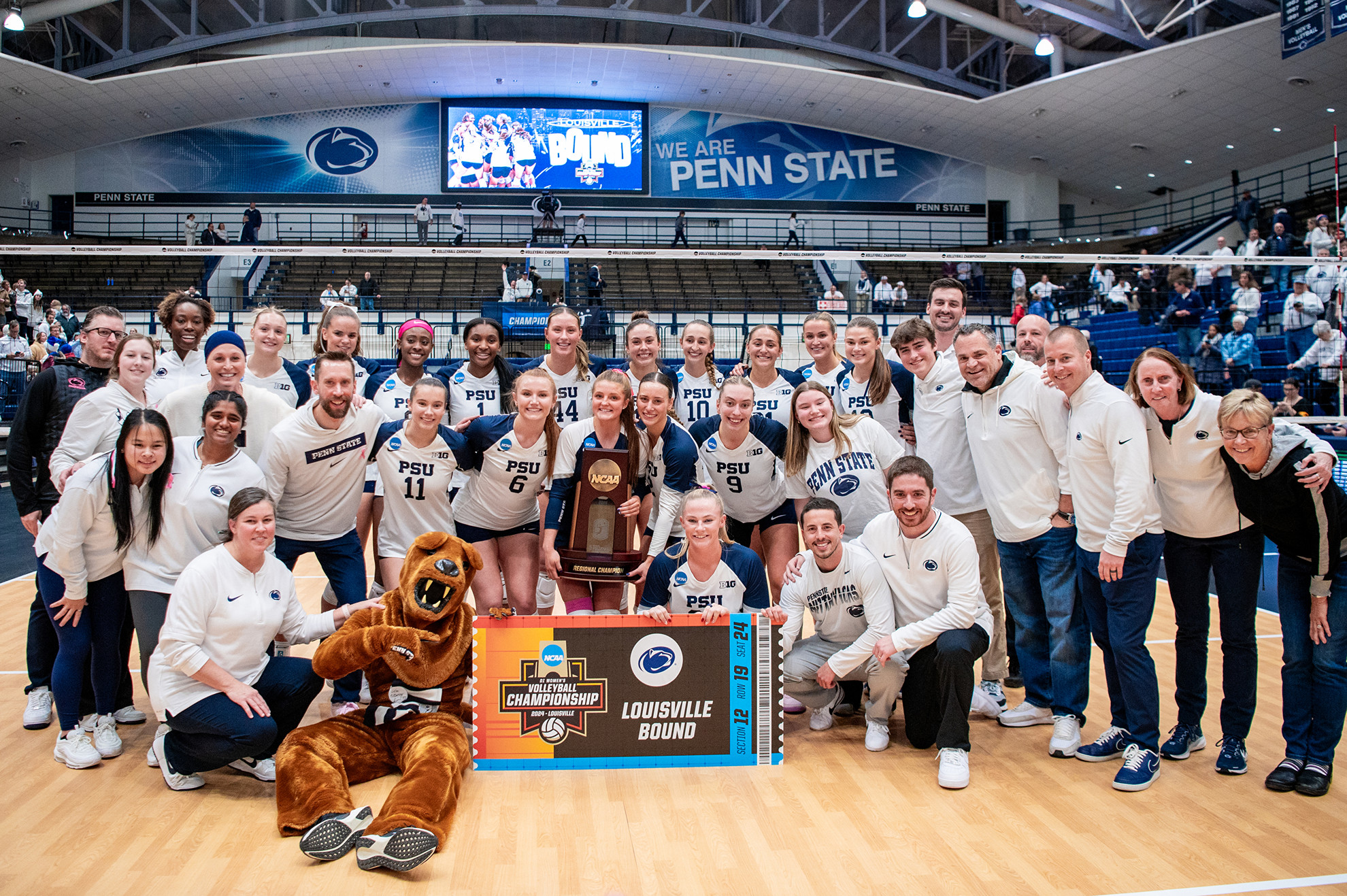 Women's Volleyball vs Creighton (12/15/24) - Penn State - Official ...