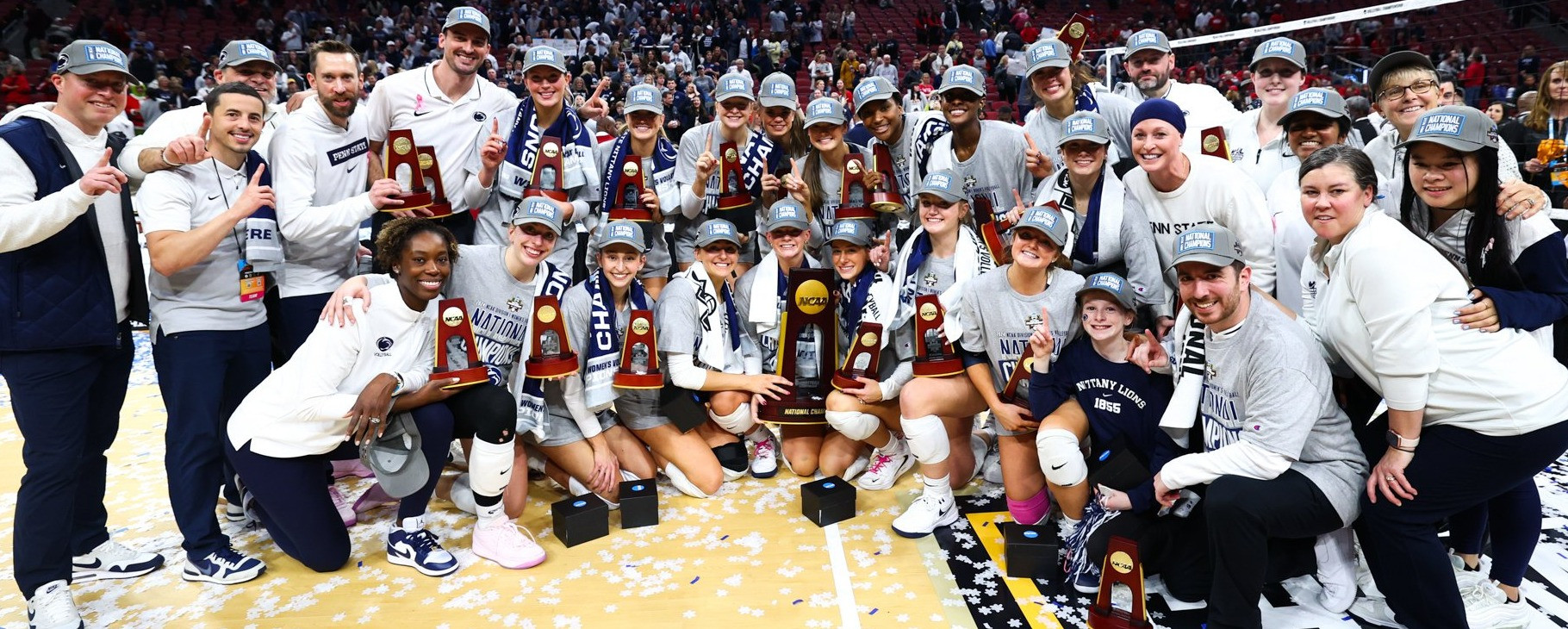 NATIONAL CHAMPION! Penn State Women's Volleyball Beats Louisville for ...