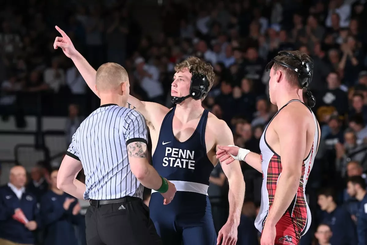 Penn State Shuts Out Edinboro 55-0 in Dual Meet Finale - Penn State ...