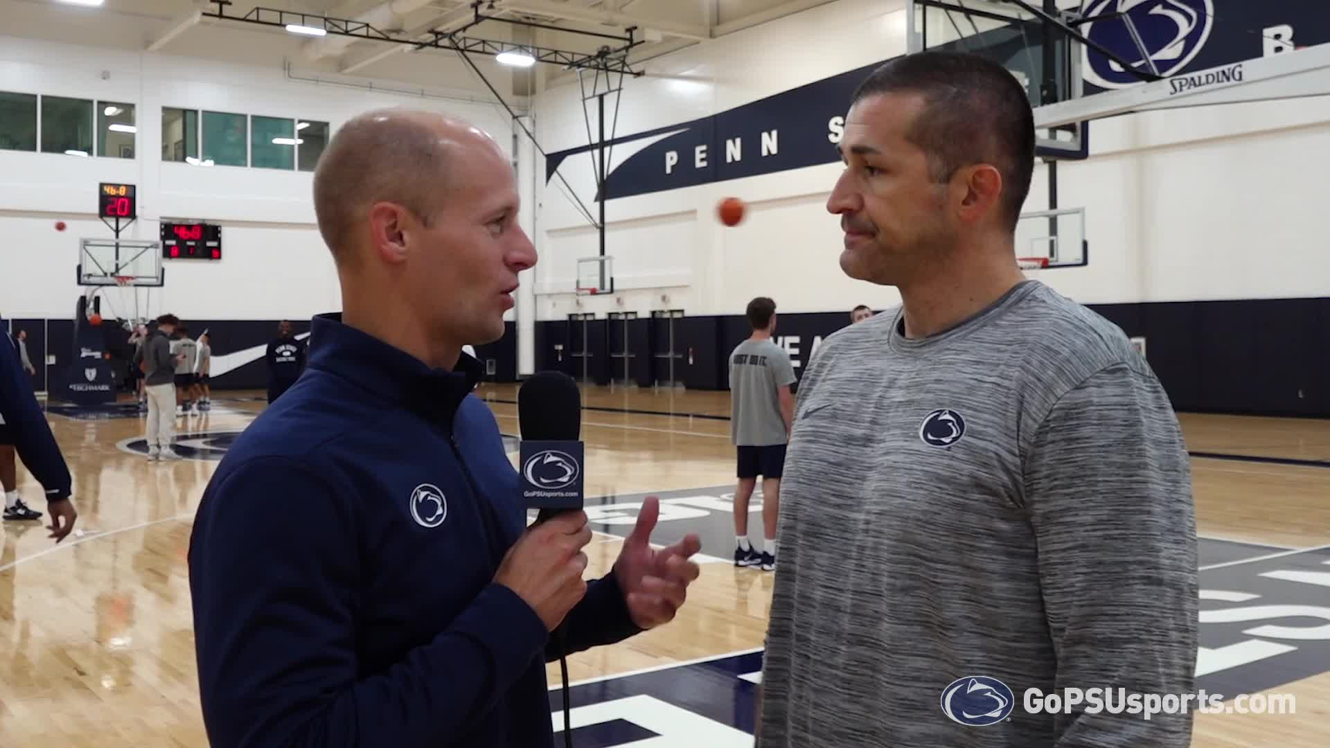 Men's Basketball Practice Update - Assistant Coach Mike Farrelly - Penn ...