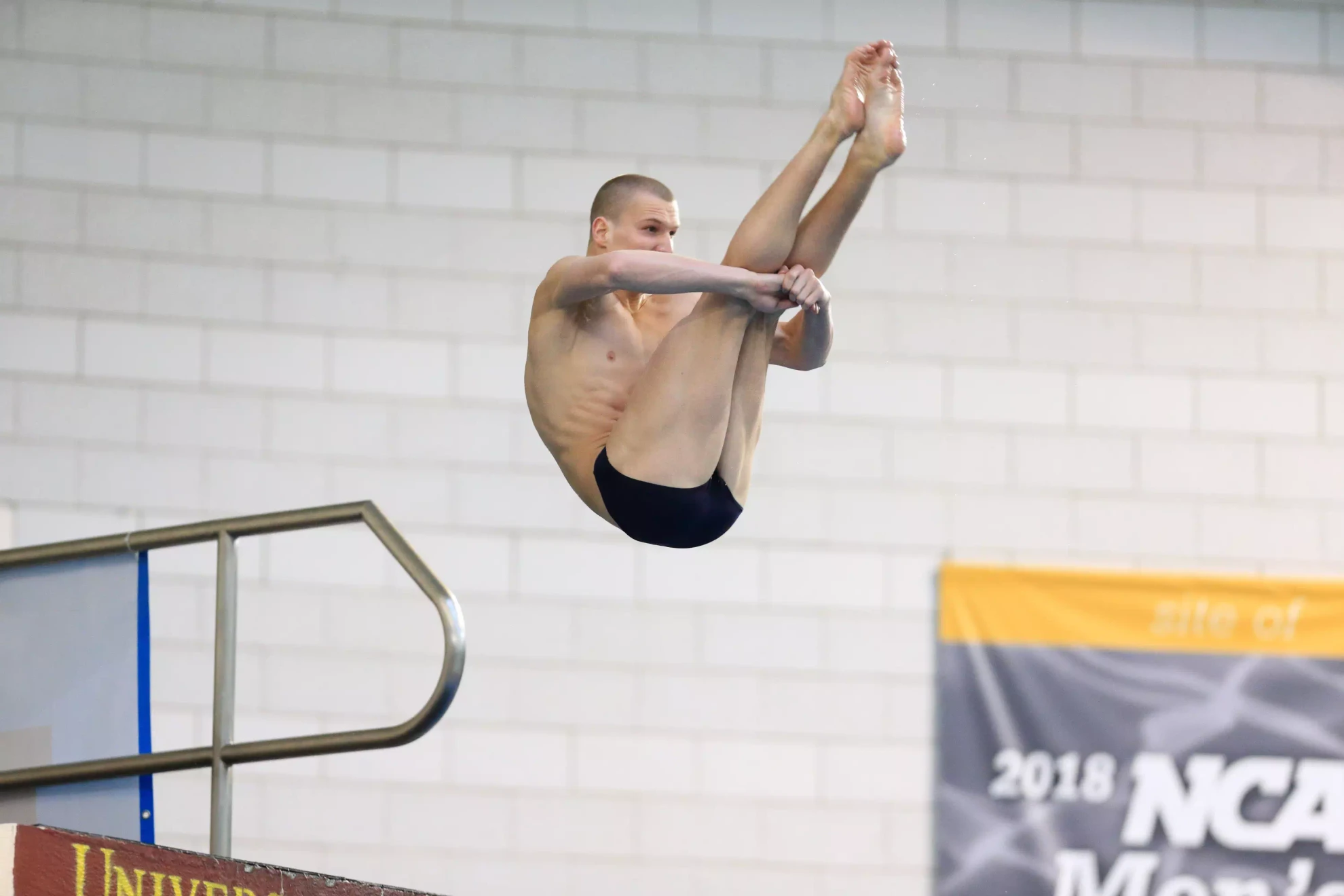 Men's Diving Sits Second After Day Two of Navy Diving Invitational ...