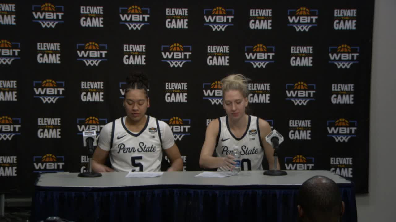 Leilani Kapinus and Makenna Marisa Postgame Press Conference ...