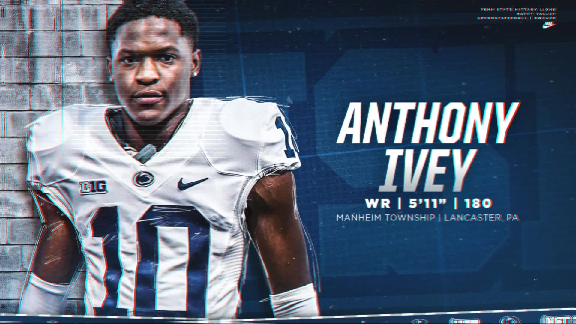 Anthony Ivey - 2022 Football Signing Day - Penn State - Official ...