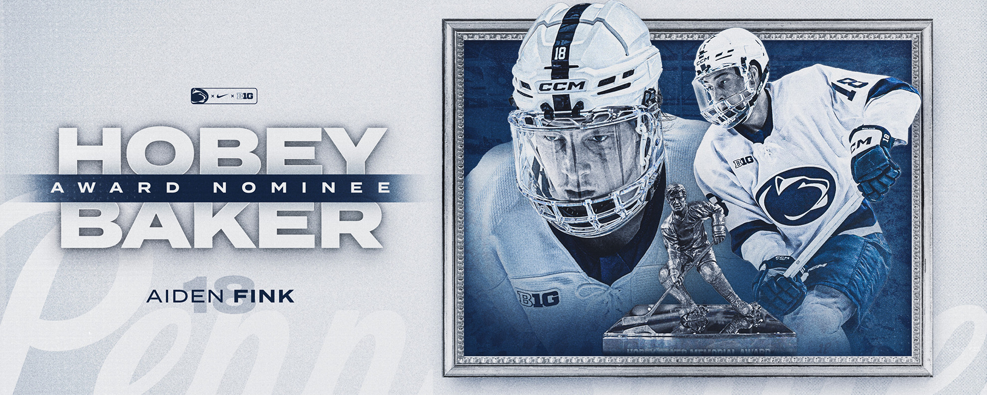 Aiden Fink Nominated for Hobey Baker Award - Penn State - Official ...