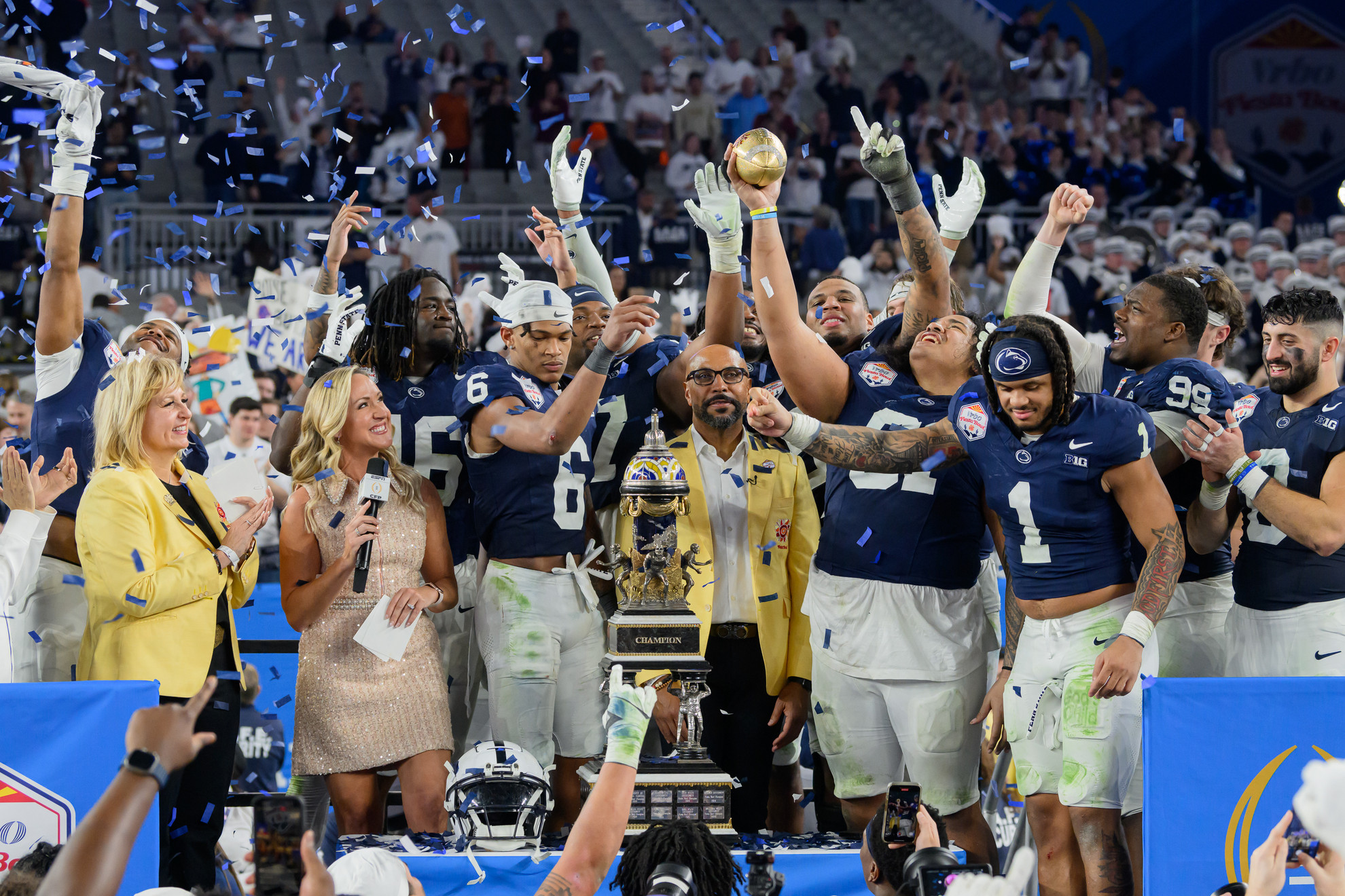 Fiesta Bowl Football vs Boise State (12/31/24) - Penn State - Official ...