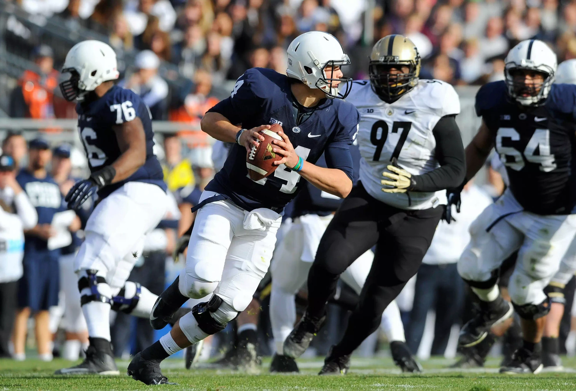 Quarterback Christian Hackenberg Selected Big Ten Freshman of the Year ...