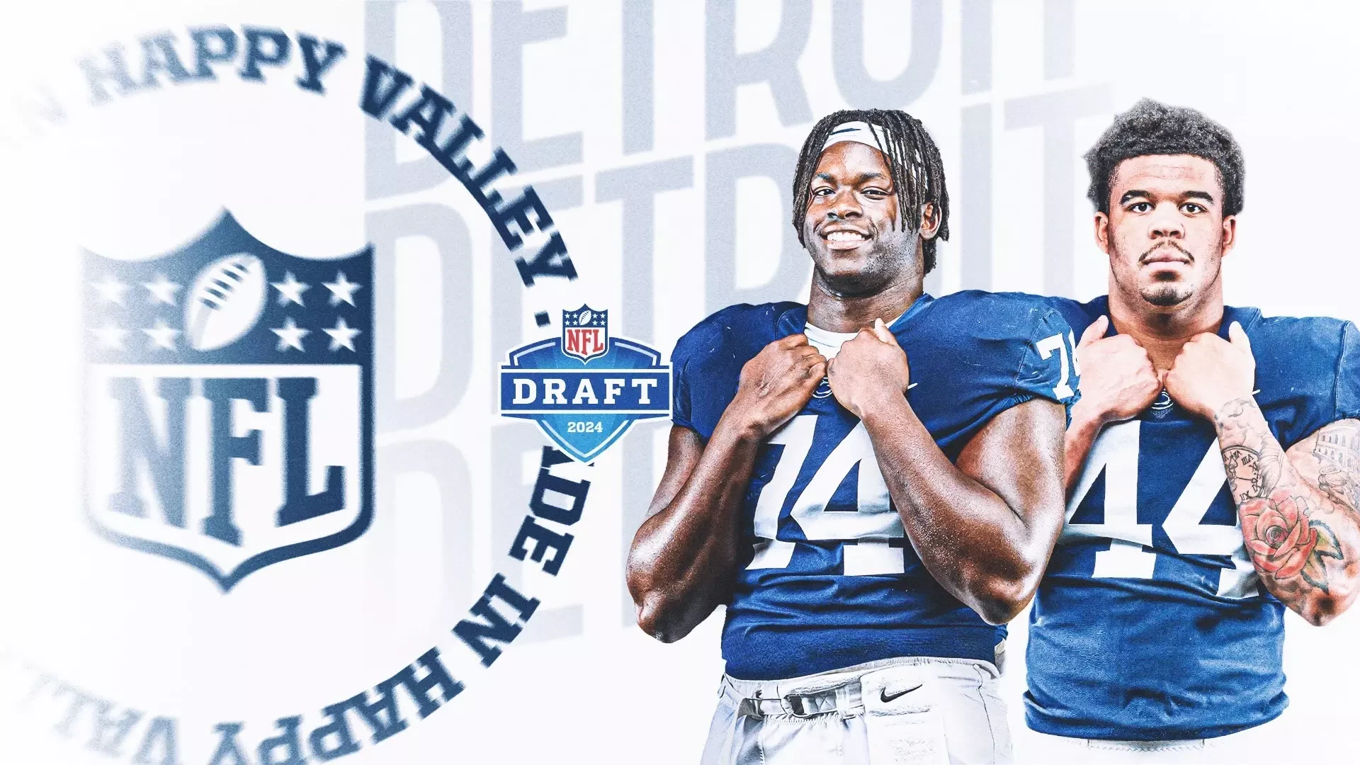 Fashanu, Robinson Selected In First Round of 2024 NFL Draft - Penn ...