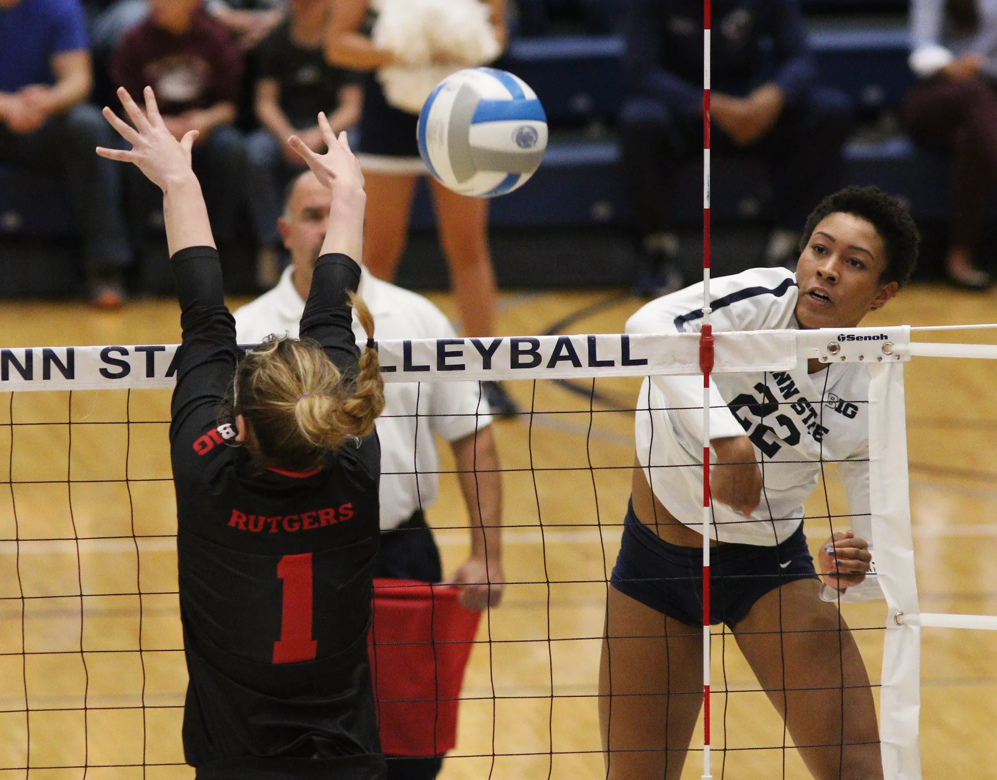 No. 1 WVB Takes Down #11 Wisconsin - Penn State - Official Athletics ...