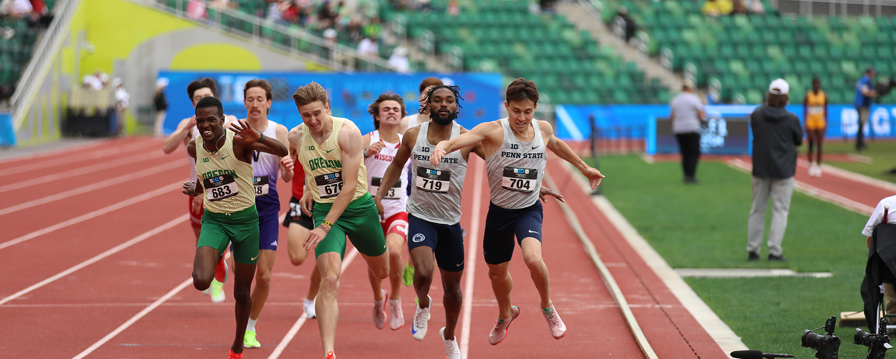 Clay Wins 800m Title on Final Day of Big Ten Outdoor Championships ...