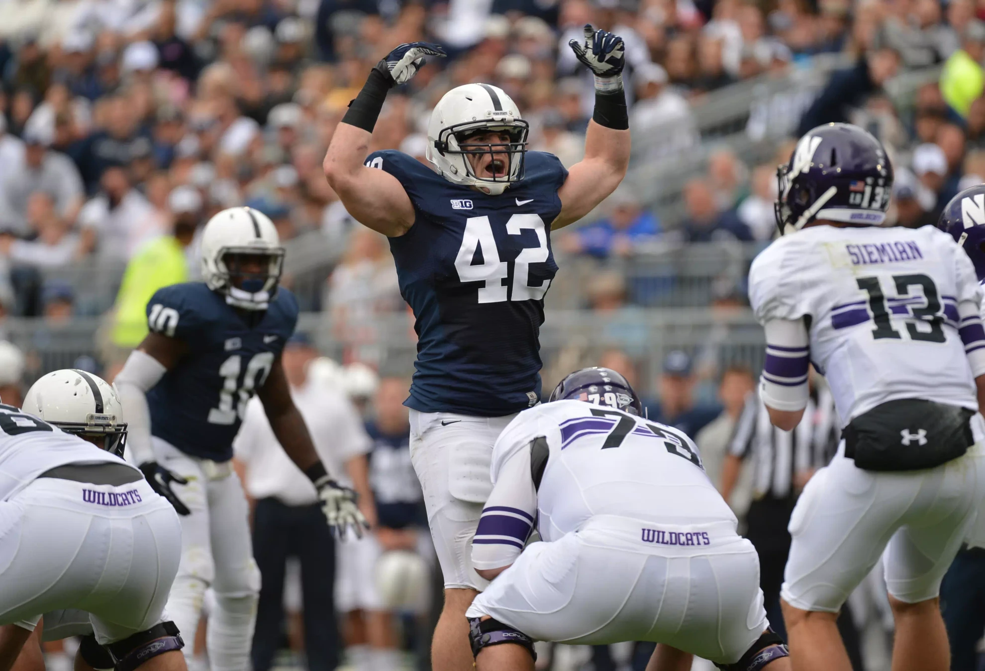 Mauti Voted Ironman of the Game for Third Time This Season - Penn State ...