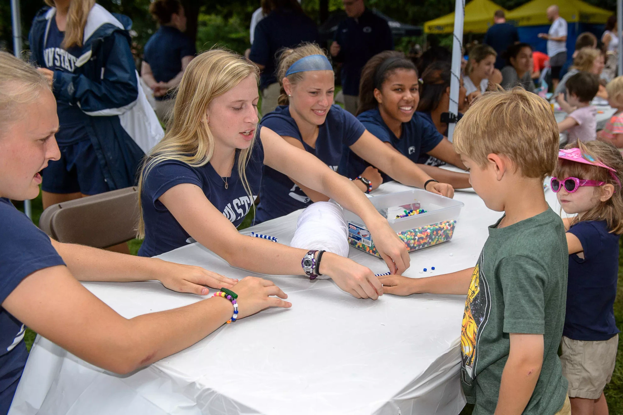 PSU Student Athletes at the Central Pa. Festival of the Arts - Penn ...