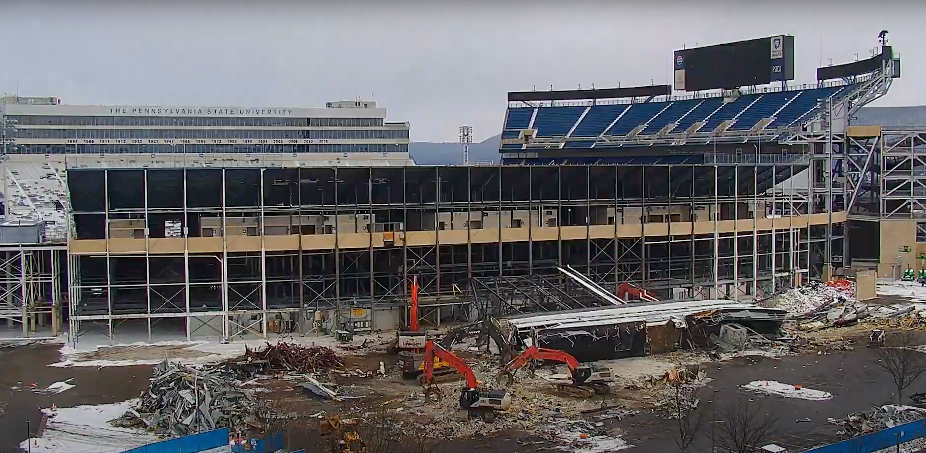 Beaver Stadium Revitalization Construction Update (2/5/25) - Penn State ...