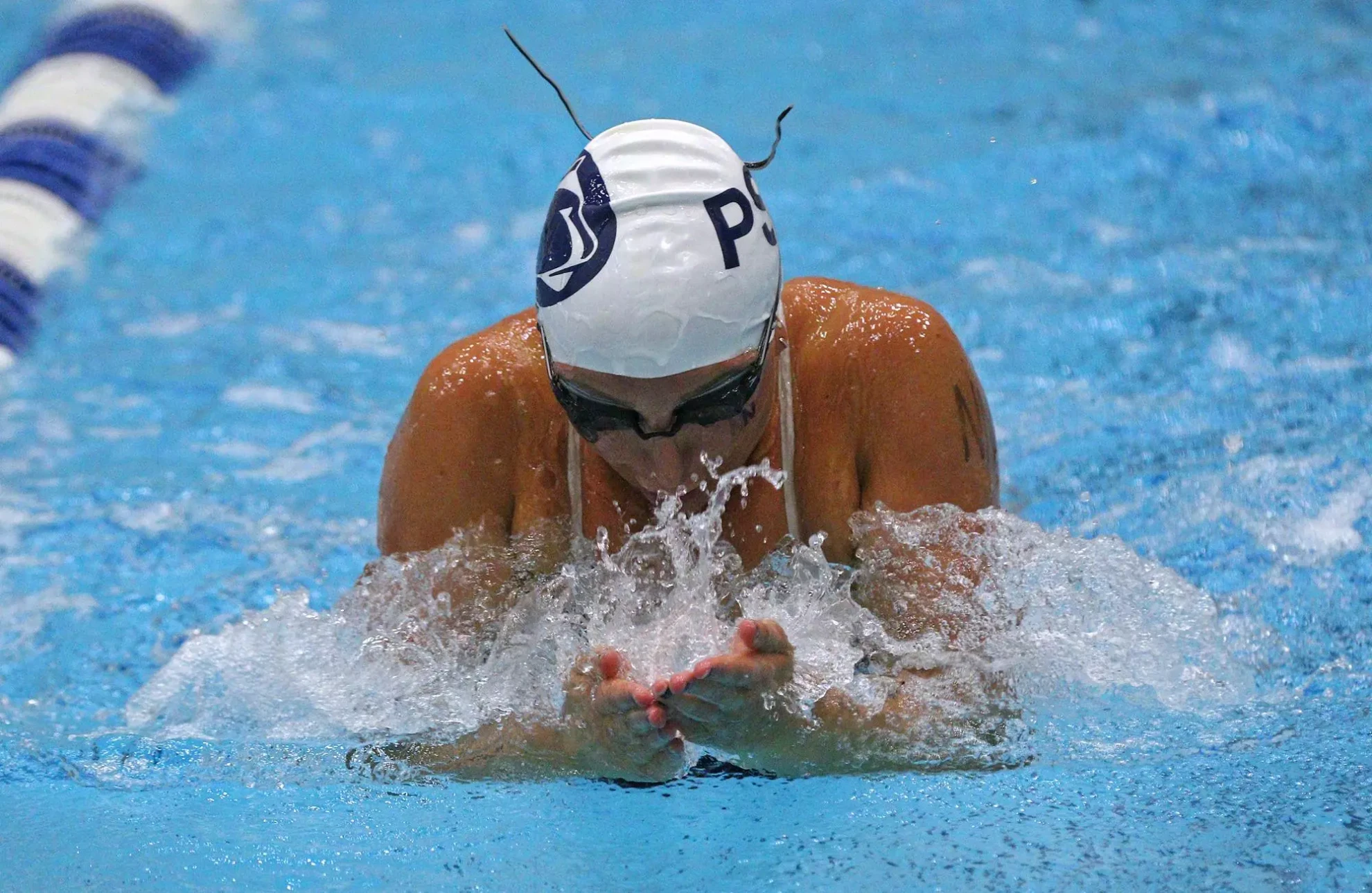 Women's Swimming & Diving Opens Big Tens with School Record - Penn ...