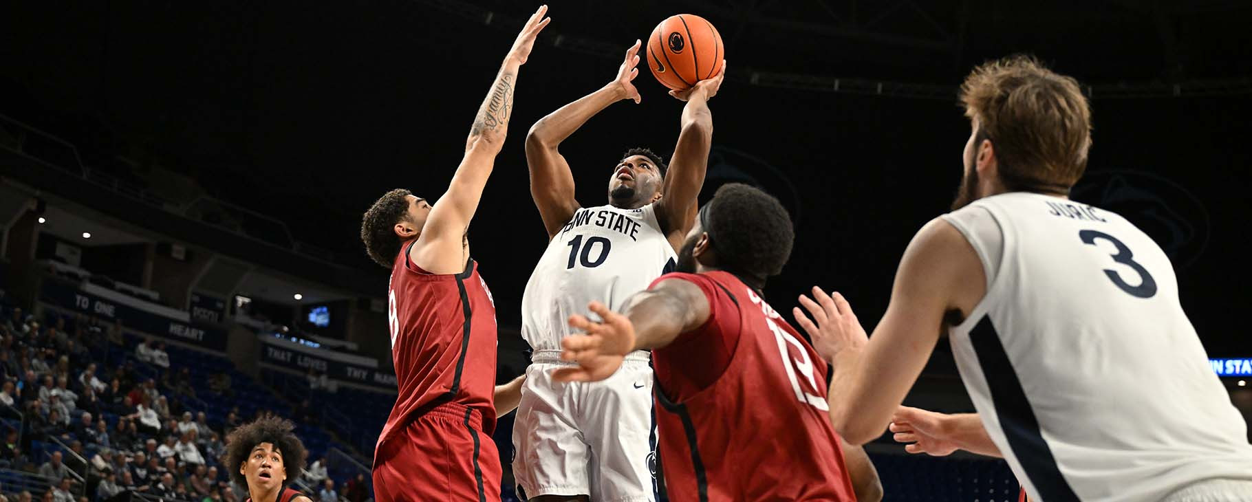 Penn State Moves to 5-0 with Gritty 84-80 Win over Harvard - Penn State ...