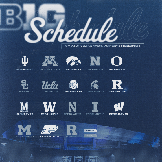 Penn state basketball schedule store